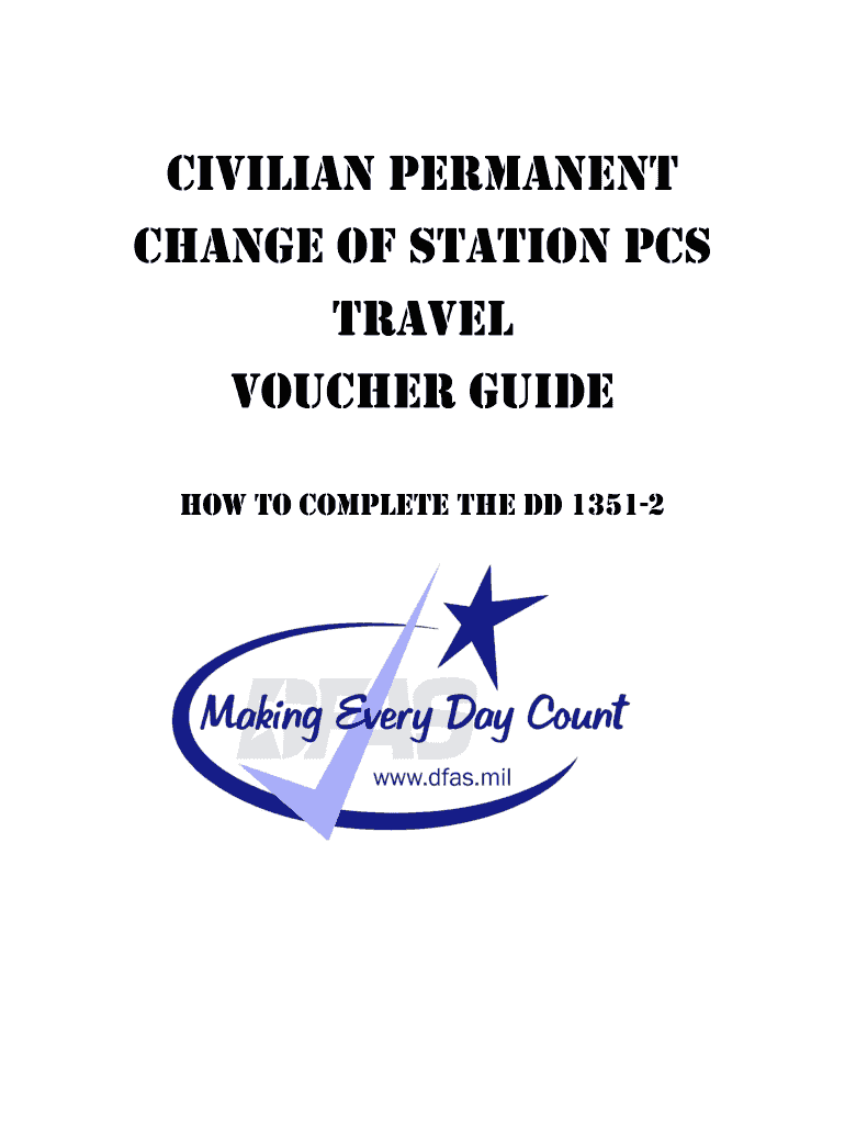 Fillable Online Civilian Permanent Change of Station (PCS) Travel ...