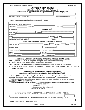 Fillable Online Application Form with 3 day notice Part 1 rev 11 Fax ...