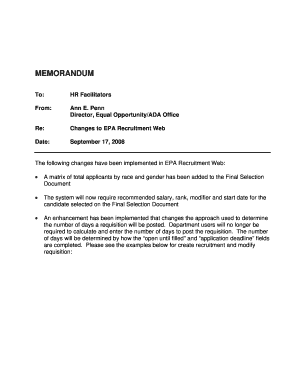 Fillable Online equalopportunity-ada unc MEMORANDUM - Equal Opportunity ...