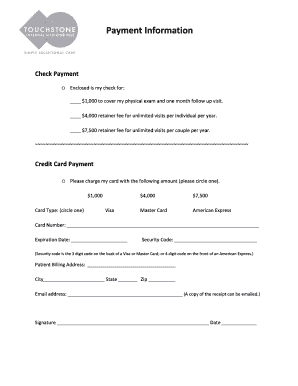 Fillable Online 2016 Payment Information Form Fax Email Print - pdfFiller