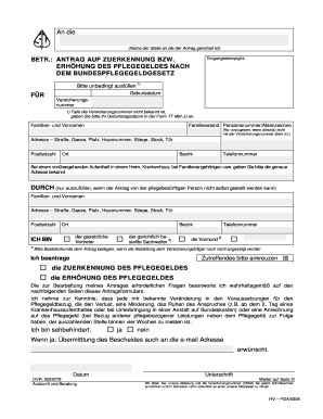 Ausfüllbar Online reisseck Pflegegeldantrag Einsatzzeitpunkt 010306.doc ...