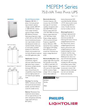 Fillable Online MEPEM Series - 750 - designingwithlightcom Fax Email ...