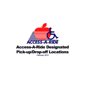 Fillable Online Access-A-Ride Designated Fax Email Print - pdfFiller