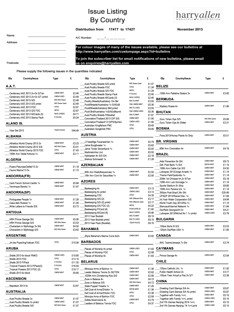 Fillable Online 1741T to 1742T Fax Email Print - pdfFiller
