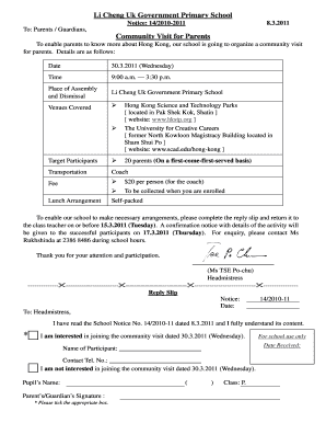 Fillable Online lcu edu Li Cheng Uk Government Primary School Community ...