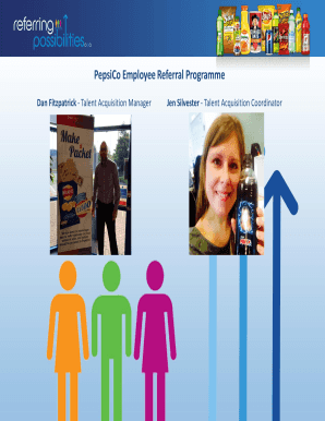 Fillable Online PepsiCo Employee Referral Programme Fax Email Print ...