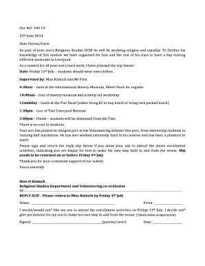 Tardy Letter To Parents - Fill Online, Printable, Fillable, Blank ...