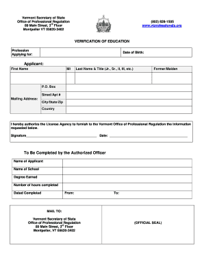 Fillable Online BOARD OF ARCHITECTURE Fax Email Print - pdfFiller