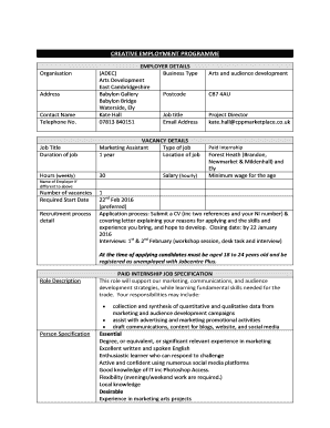 Fillable Online suffolkartlink org Please complete ALL sections of this ...