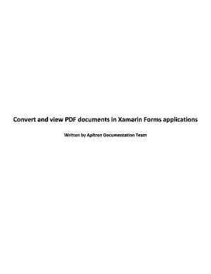 Xamarin Print Pdf - Fill Online, Printable, Fillable, Blank | pdfFiller