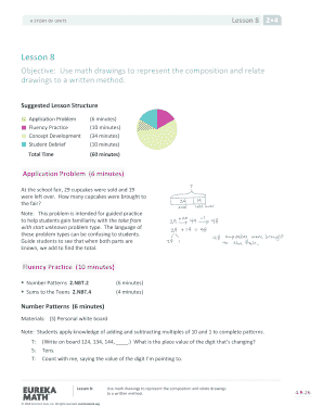Fillable Online Objective Use math drawings to represent the ...