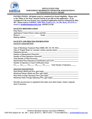 Fillable Online FACILITY IDENTIFICATION FACILITY AND PROCESS ...