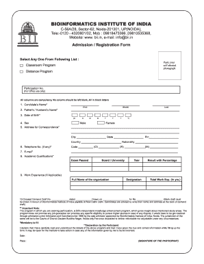 Fillable Online bii Application form BINC - bii Fax Email Print - pdfFiller