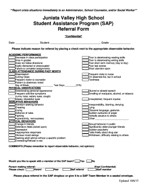 Fillable Online **Report crisis situations immediately to an ...