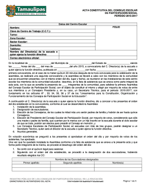 Fillable Online ACTA CONS Fax Email Print - pdfFiller