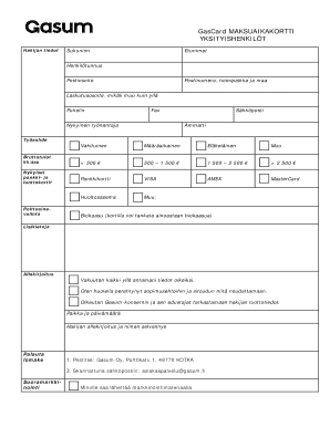 Fillable Online Postinumero, toimipaikka ja maa Fax Email Print - pdfFiller