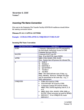 Fillable Online cms EFT Mailbox Access System Requirements and File ...