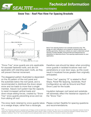 Fillable Online Technical Information - bSealtiteb Building Fasteners ...