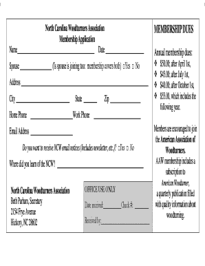 Fillable Online Ncw application form Fax Email Print - pdfFiller