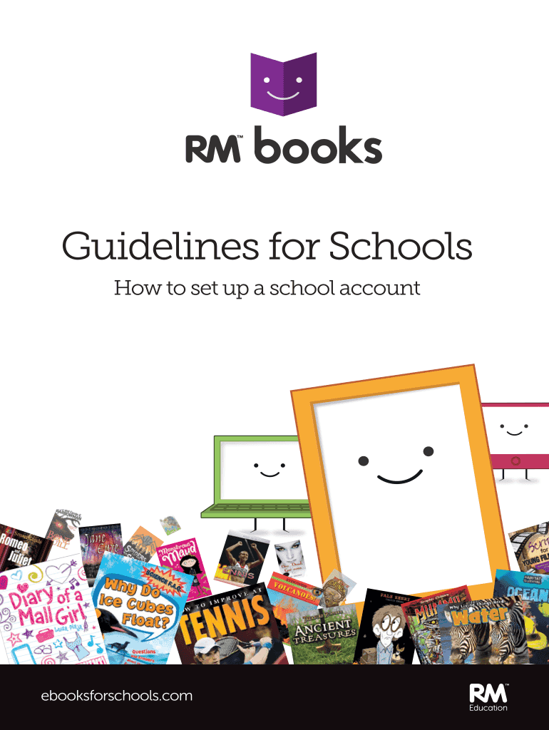 Fillable Online Guidelines for Schools - RM Books - RM Education Fax ...