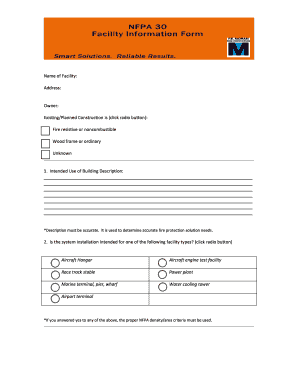 Fillable Online NFPA 30 Form FP 2doc Fax Email Print - pdfFiller