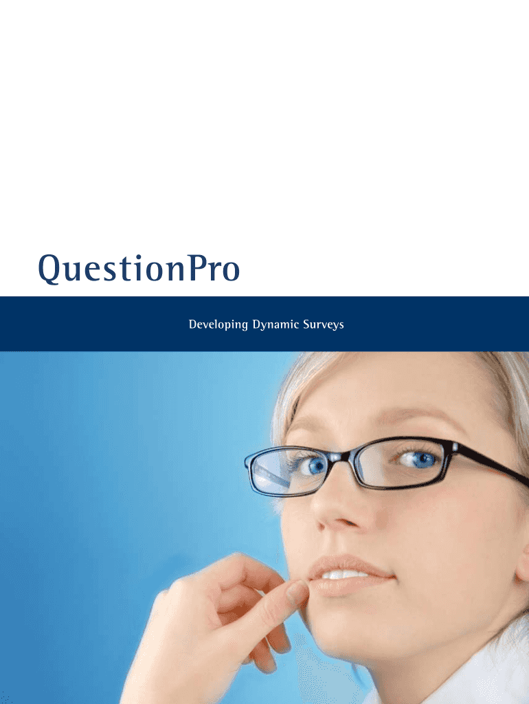 Fillable Online Developing Dynamic Surveys Fax Email Print - pdfFiller