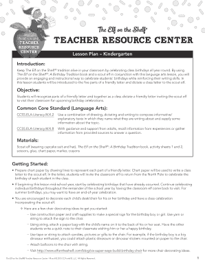 Fillable Online Lesson Plan Kindergarten Fax Email Print - pdfFiller