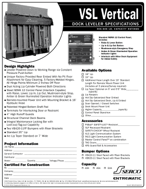 Fillable Online VSL Vertical Fax Email Print - pdfFiller