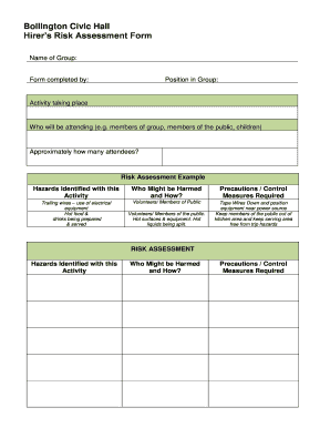 Army Risk Matrix Template Excel