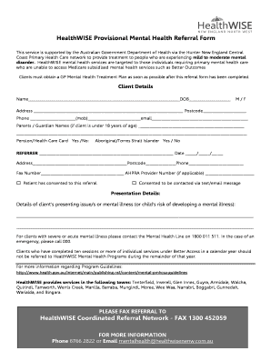 Pathology Referral Form - Fill Online, Printable, Fillable, Blank ...