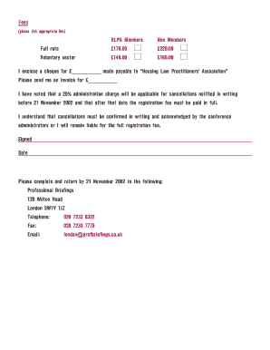 Fillable Online hlpa org Please tick appropriate box bHLPAb Members Non ...