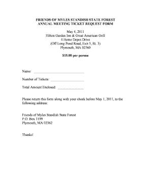 Fillable Online ticketform.doc Fax Email Print - pdfFiller