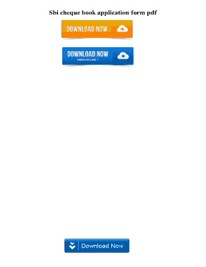 Sbi Check Book Apply Form - Fill Online, Printable, Fillable, Blank ...