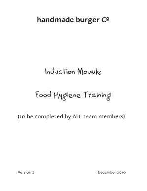 Fillable Online Induction Module Fax Email Print - pdfFiller