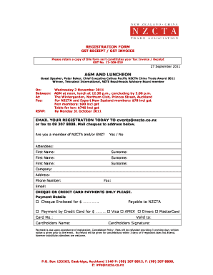 Fillable Online Rego Form Template Fax Email Print - pdfFiller