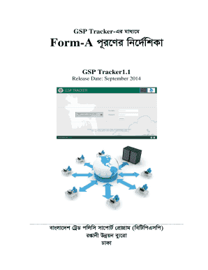 Fillable Online epb-gsp gov BGSPb Tracker-Gi gvag Form-A ciYi wbwkKv ...