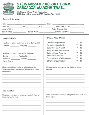 Fillable Online holeinthewallpaddlingclub Stewardship Report 11-05 - Hole in the Wall Paddling ...