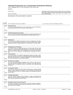 Fillable Online Joint Assessment of the Situation and Planning Fax ...