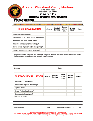 Fillable Online Home Evaluation Formdoc Fax Email Print - pdfFiller