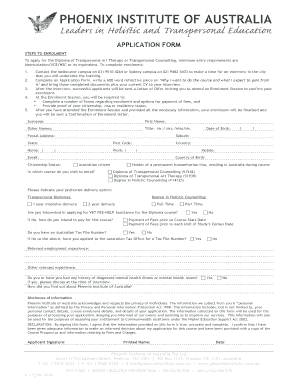 Fillable Online ccm edu V15 Application Form 111110 - Malacca College ...