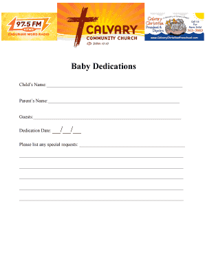 Fillable Online CCC-Baby Dedication Form - bcalvarycedarrapidsbbcomb ...