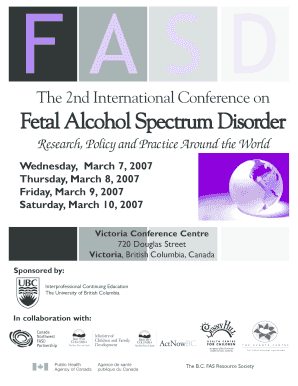 Fillable Online fasd Fetal Alcohol Spectrum Disorder Fetal Alcohol ...