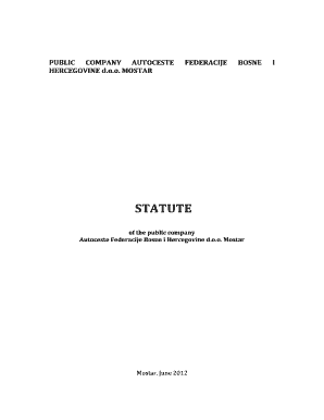 Fillable Online jpautoceste PUBLIC COMPANY AUTOCESTE - jpautoceste Fax Email Print - pdfFiller