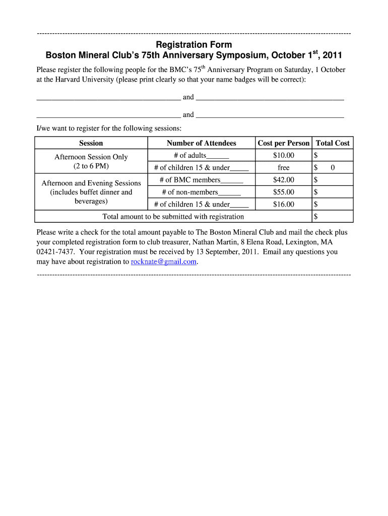 Fillable Online bostonmineralclub BMC75thAnniversaryRegistrationForm ...