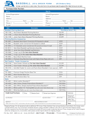 Fillable Online US Orders Only Fax Email Print - pdfFiller