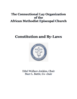 Connectional Lay Organization Ame Church - Fill Online, Printable ...