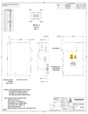 Fillable Online Part Number SP5050 - Delta Microwave Fax Email Print ...