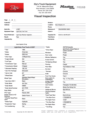 Fillable Online Inspected On Fax Email Print - pdfFiller