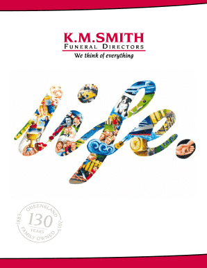 Fillable Online Download Life Book - KM Smith Funeral Directors Fax ...