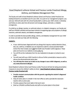 Fillable Online gsdg Good Shepherd Lutheran School and Precious Lambs ...